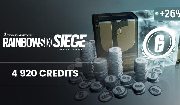 Купите Tom Clancys Rainbow Six Siege Currency 4920 Credits Pack (PC) по ...
